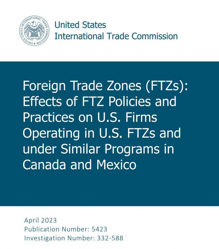 USITC FTZ Investigation Final Report - National Association of Foreign ...